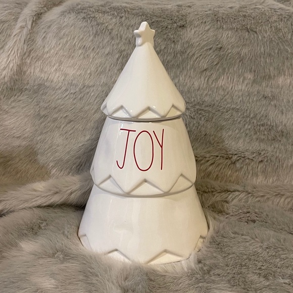 Rae Dunn | Kitchen | Rae Dunn Joy Christmas Tree Canister New | Poshmark